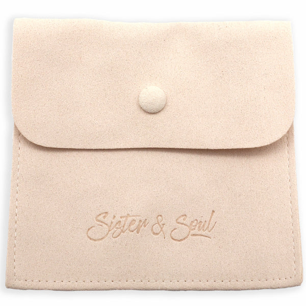 ADD a Soft Velour Gift Pouch (11x11) - Sister And Soul